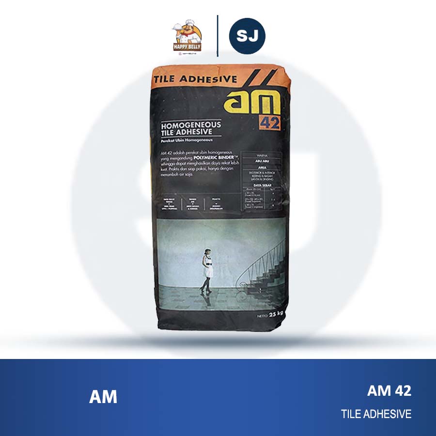 Jual AM 42 Semen Perekat Granite dan Keramik 40kg | Shopee Indonesia