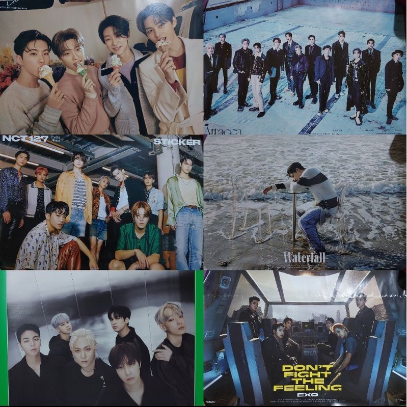 Jual POSTER OFFICIAL (SEVENTEEN, EXO, NCT 127, IKON, BI) | Shopee Indonesia