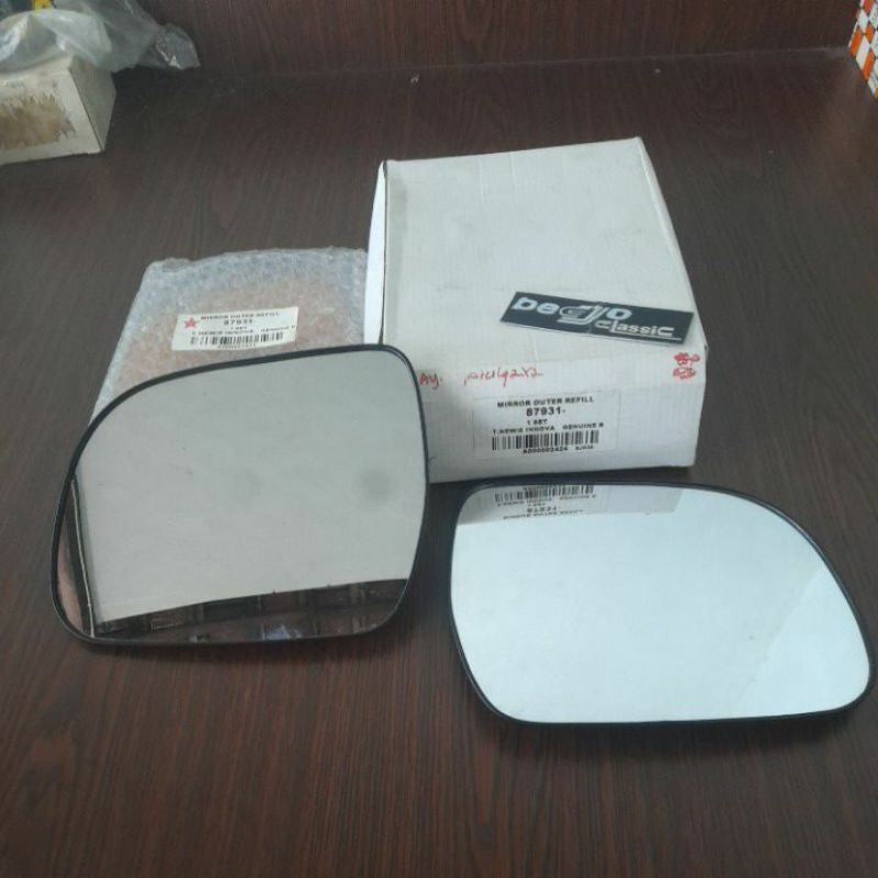 Jual kaca spion sepion mirror outer refill set kanan kiri TOYOTA INNOVA ...