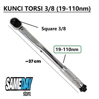 Jual Kunci Torsi Momen Moment Torque Wrench Two Way Spanner 1/4 Torsi 4 ...