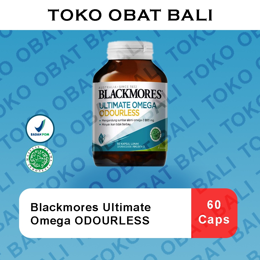 Jual Blackmores Ultimate Omega Odourless / Suplemen Omega 3 (30caps ...