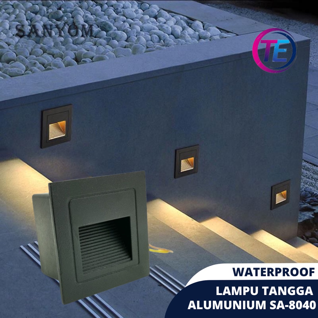 Jual Lampu Tangga / lampu Dinding LED Outdoor Waterproof / SA-8040 ...