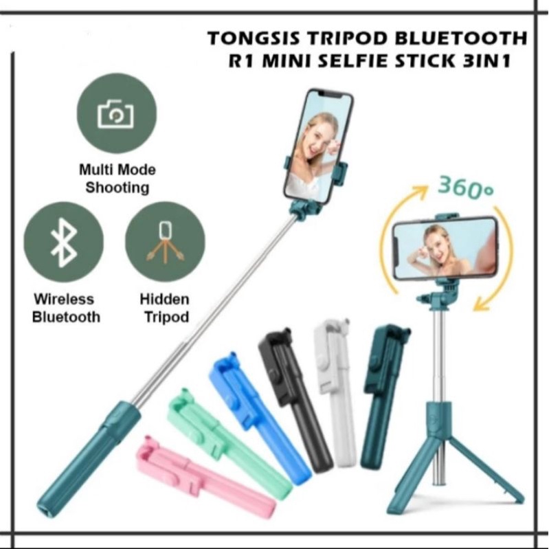Jual tripod plus tongsis tripod 3 in 1 tongsis remote tongsis Bluetooth ...