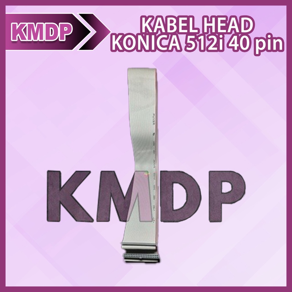 Jual Kabel head Konica 512i 40 pin / Kabel Head K512i 40 pin | Shopee ...