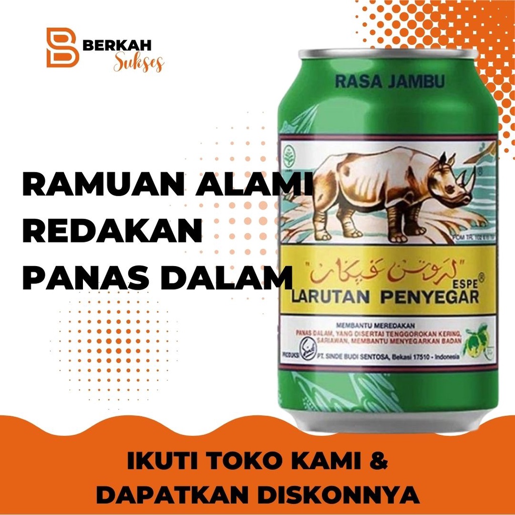 Jual Larutan Penyegar Cap Badak Kaleng 320ml | Shopee Indonesia