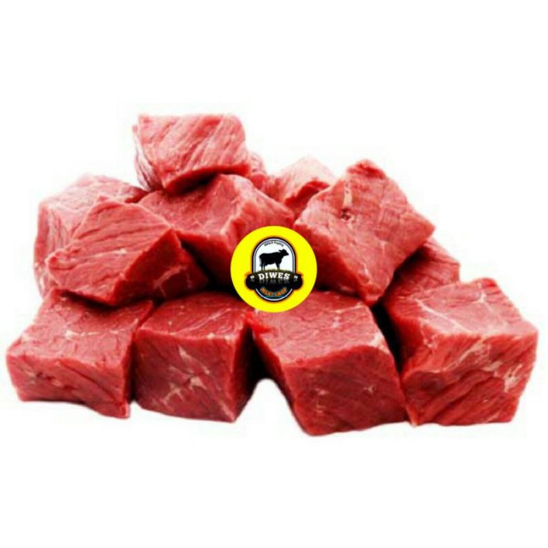 Jual DAGING RENDANG 1KG MANTUL (HALAL) RIQUES POTONGAN | Shopee Indonesia
