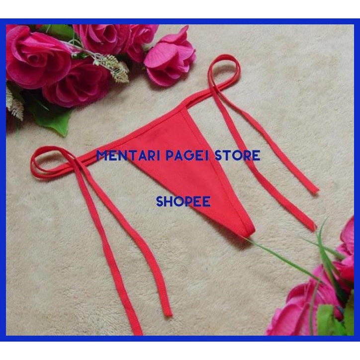 Jual G STRING LINGERIE BIKINI THONG CELANA DALAM WANITA TALI SAM C082 ...