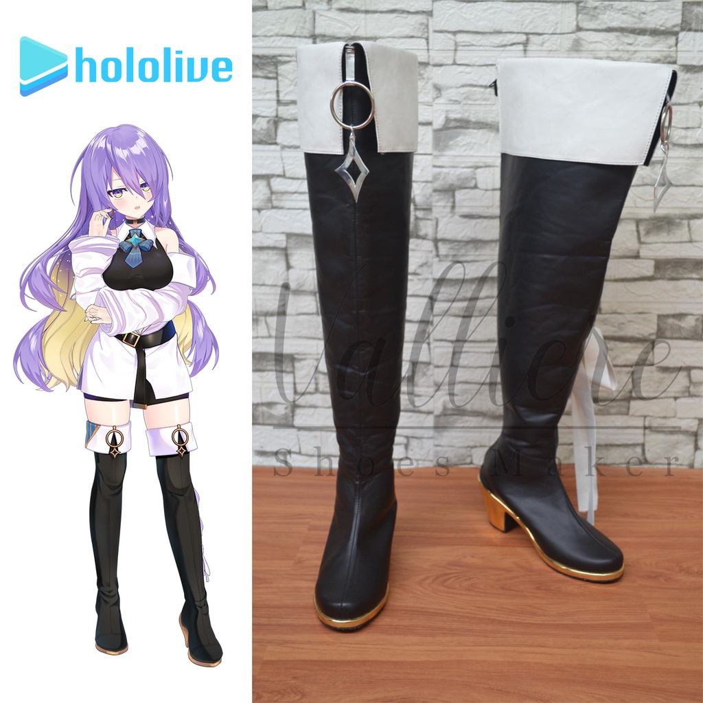 Jual Boots Cosplay Hololive Moona | Shopee Indonesia