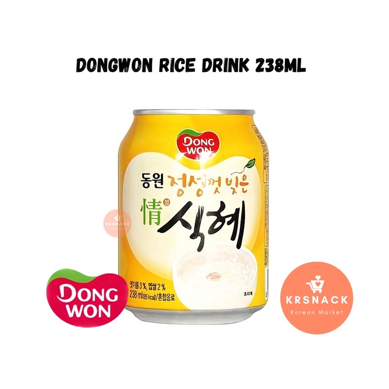 Jual Dongwon Rice Drink 238ml- Sikhye - Minuman Rasa Malt dan Beras ...