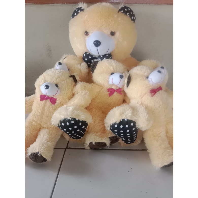 Jual Paket Boneka teddy bear jumbo 70cm beranak 5 ( 1 besar 5 kecil ...