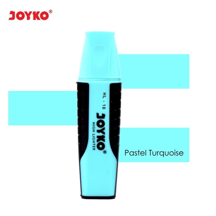 Jual Highlighter / Penanda Berwarna Joyko HL-10 HL10 Pastel Turquoise ...