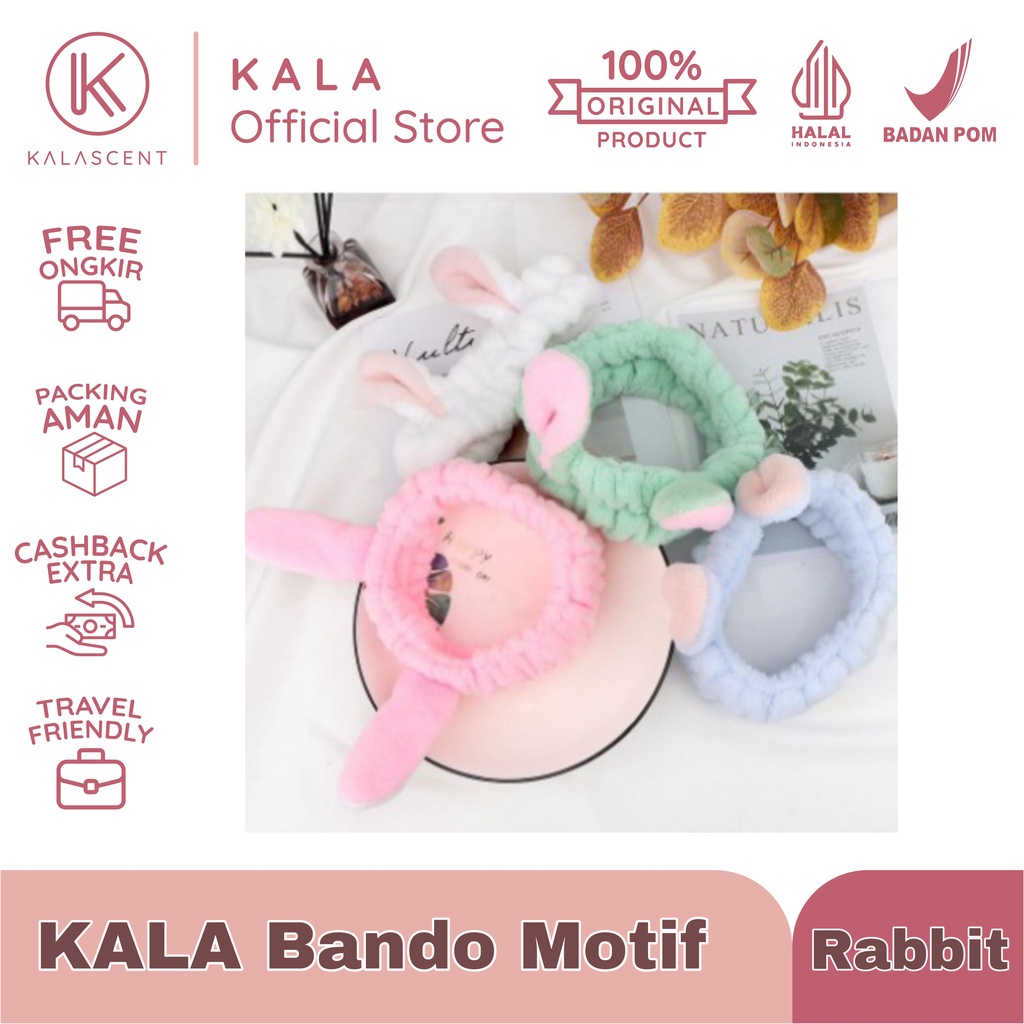 Jual KALA Bando Rabbit dan Pita (Pilih Varian Pita atau Rabbit ...