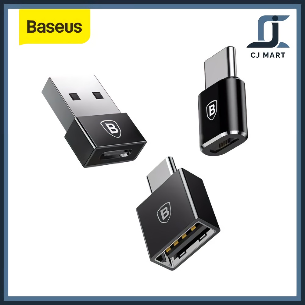 Jual Baseus Android OTG Type C Converter Plug - Fast Data Transfer ...