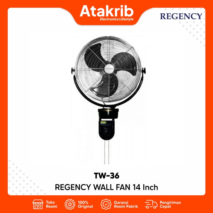 Jual REGENCY WALL FAN TW-36 / TW 36 - 14 Inch | Shopee Indonesia
