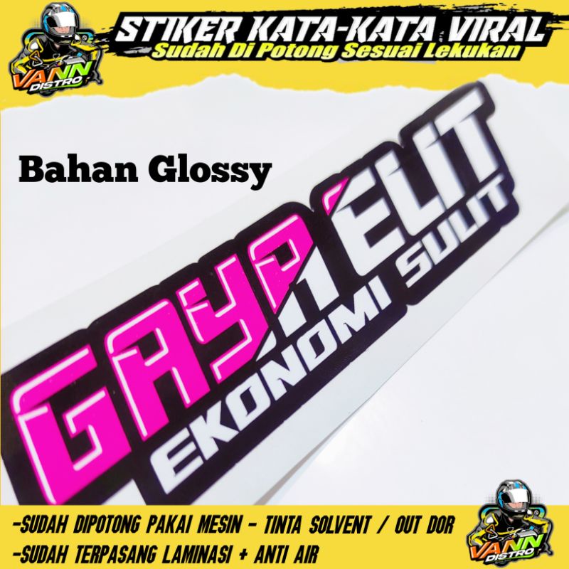 Jual Stiker gaya elit ekonomi sulit | Shopee Indonesia Jual Stiker gaya elit ekonomi sulit | Shopee Indonesia