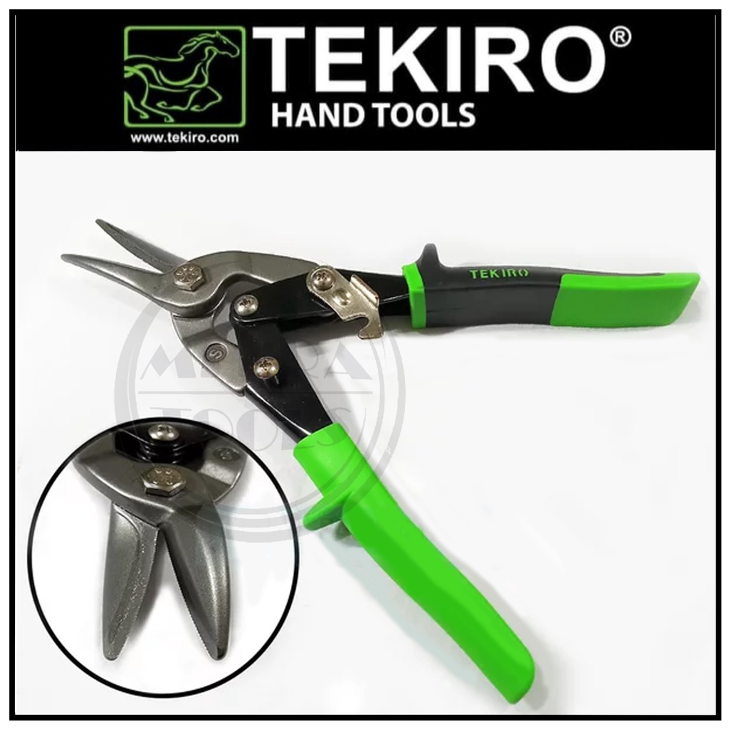 Jual TEKIRO Gunting Baja Ringan Gunting Seng 10 Inch / Aviation Snips ...