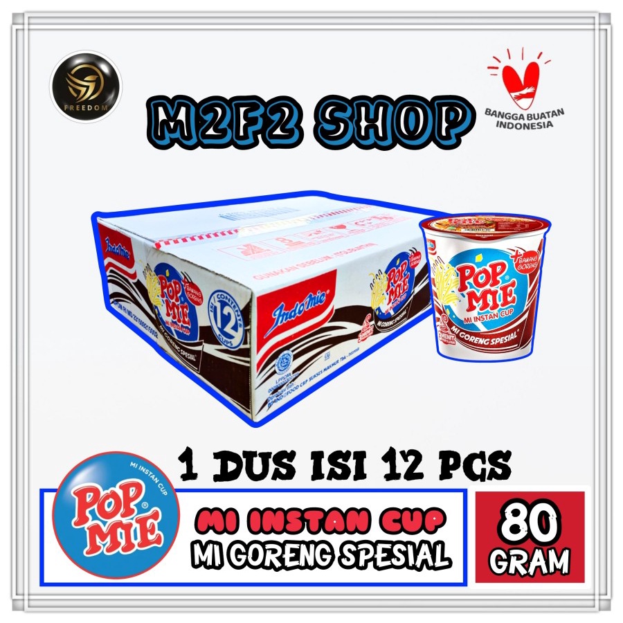 Jual POP MIE | Mi Instan Cup Goreng Special - 80 gr (Kemasan Karton ...
