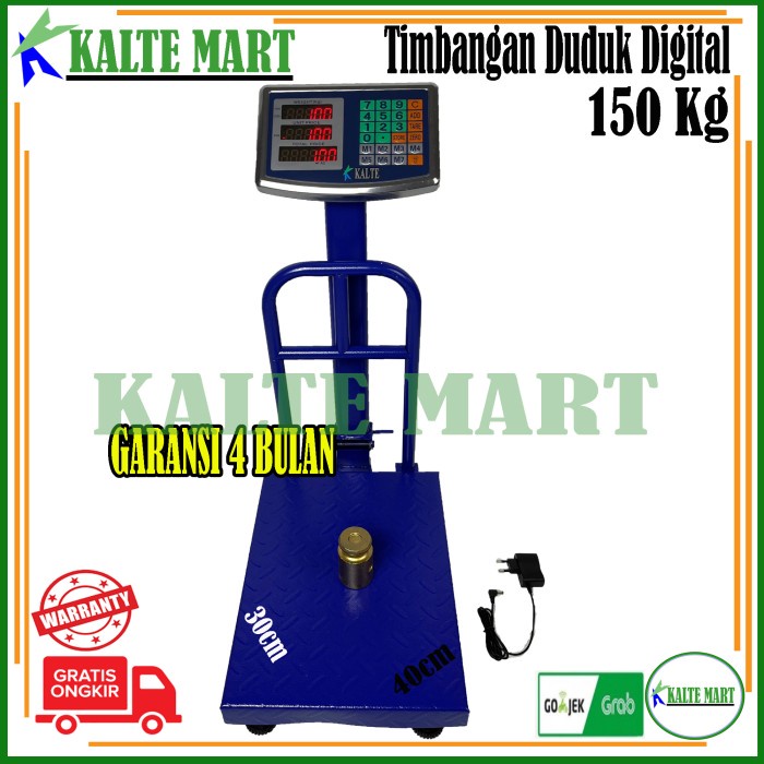 Jual Timbangan Duduk Digital 150 Kg Timbangan Barang 150Kg Terlaris | Shopee Indonesia