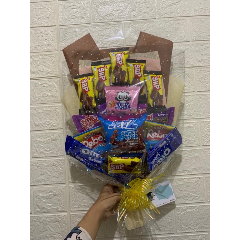 Jual Buket Snack Small | buket snack | Gift Snack | Snack Buket ...