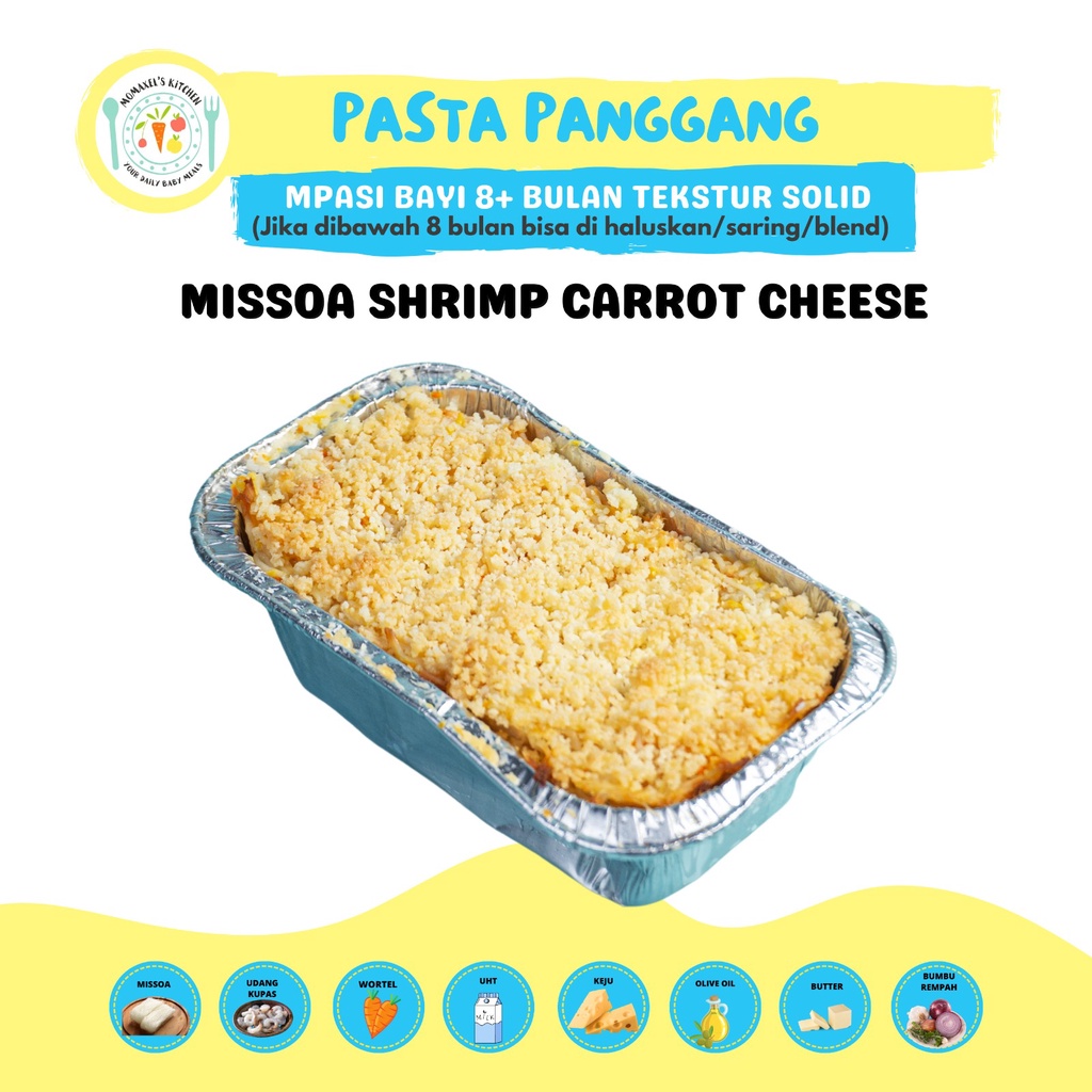 Jual BAKED MISOA SHRIMP CARROT CHEESE | Shopee Indonesia