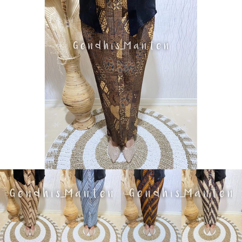 Jual Rok Plisket Wiru - Motif Sogan Cantik | Shopee Indonesia