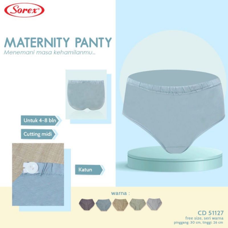 Jual Sorex Maternity Pants CD 1145-51127 - Celana Dalam Hamil | Shopee Indonesia