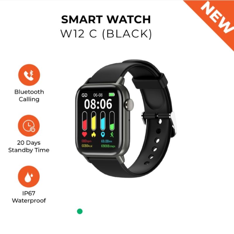 Jual Olike SmartWatch W12C / FL01 / FM01 / FMA02 / FW1 / FW2 / Lumi R1 ...