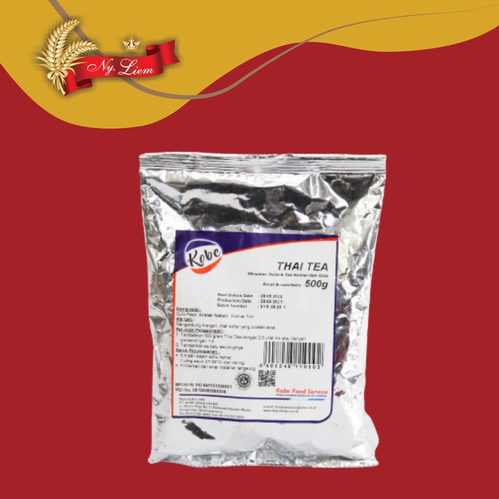 Jual KOBE Thai Tea Premix Minuman 500 gram | Shopee Indonesia