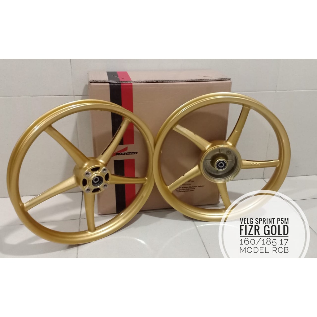 Jual Velg racing SPRINT P5 sanca GOLD beat/fizr/rxking/satria fu/MxNew ...