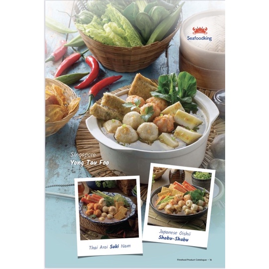 Jual King Seafood Combo 3 Varian Suki, shabu2 & young tofu frozen Food ...
