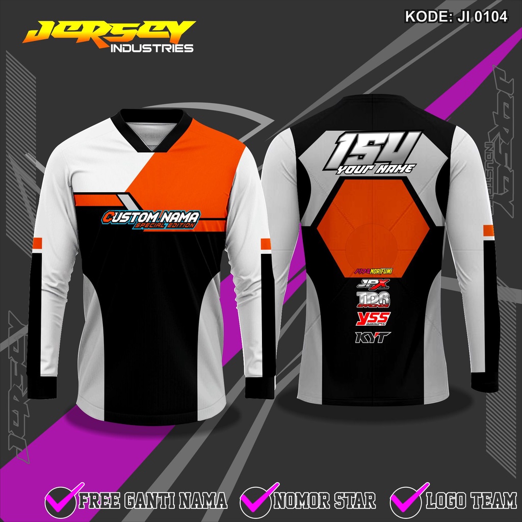 Jual Jersey Atasan Racing Balap Desain Simple, Baju Jersey Team Balap ...