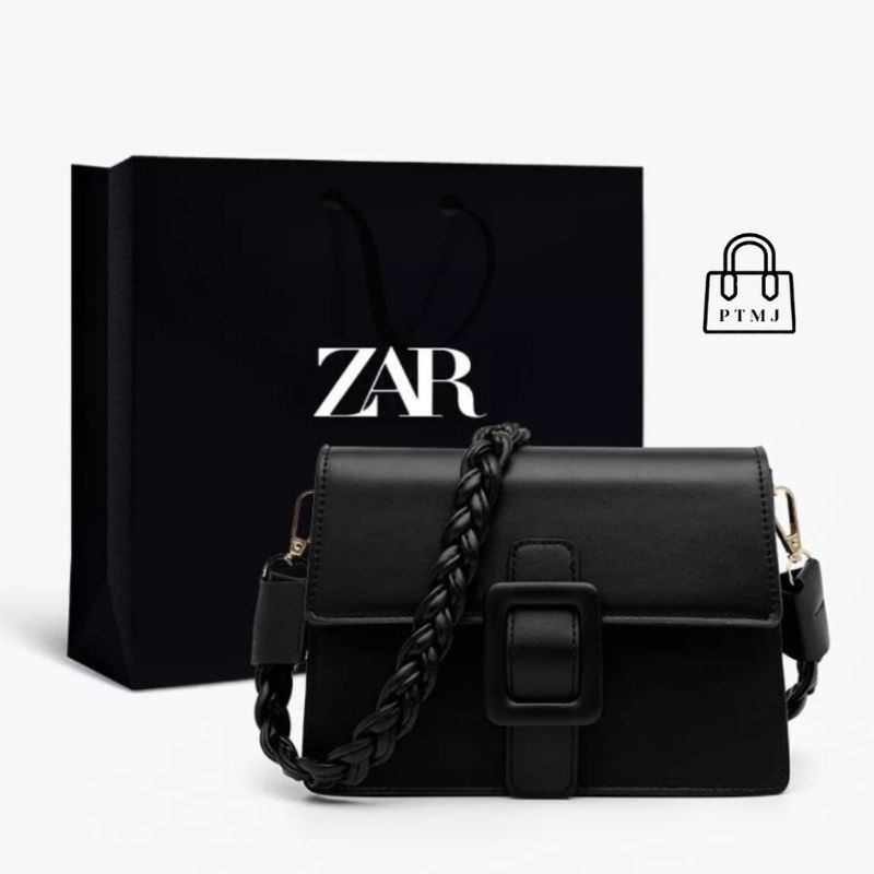 Jual Tas wanita sling bag tali anyam Syifa bag tas korea//fashion ...