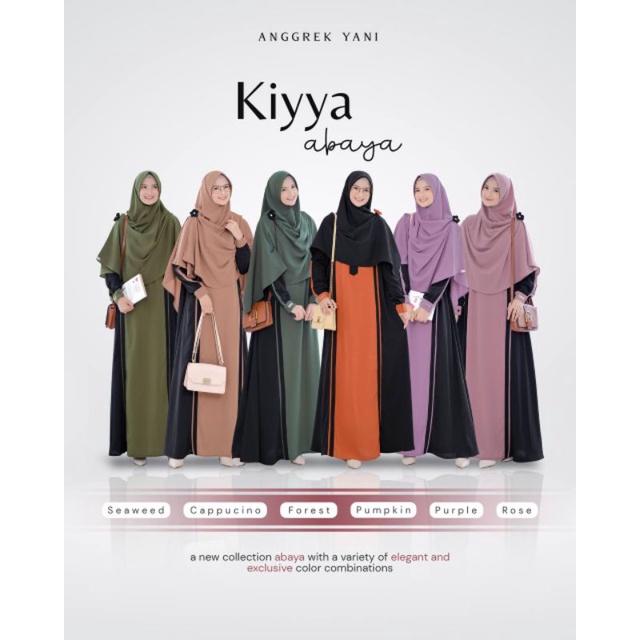 Jual Abaya Kiyya by Anggrekyani | Shopee Indonesia