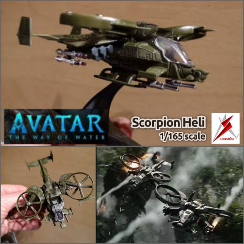 Jual Heli Avatar Scorpion Pesawat Model Kit Mainan Edukasi Miniatur ...