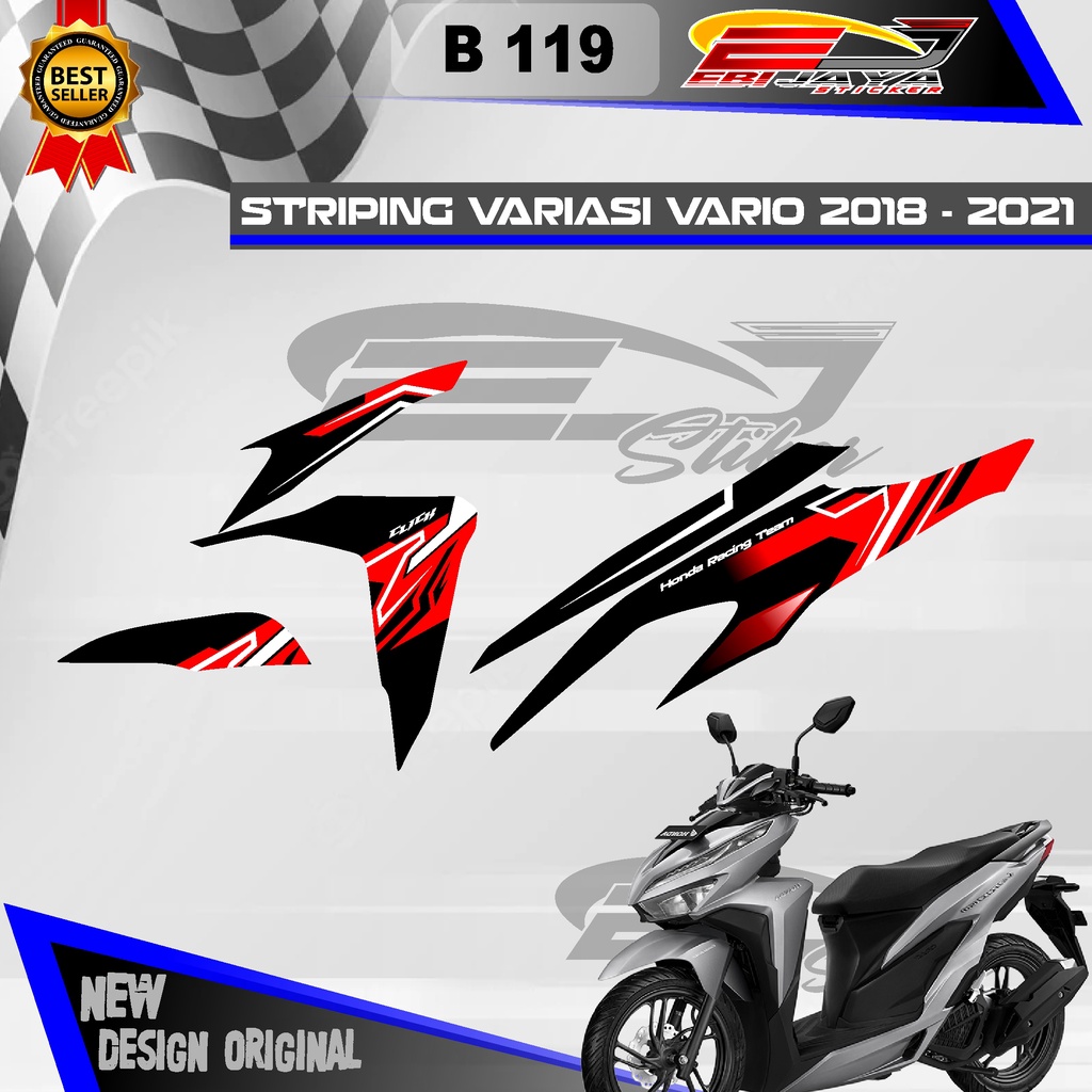 Jual STRIPING VARIO CUSTOM CONCEPT / STIKER DECAL VARIO 125 /STIKIER ...