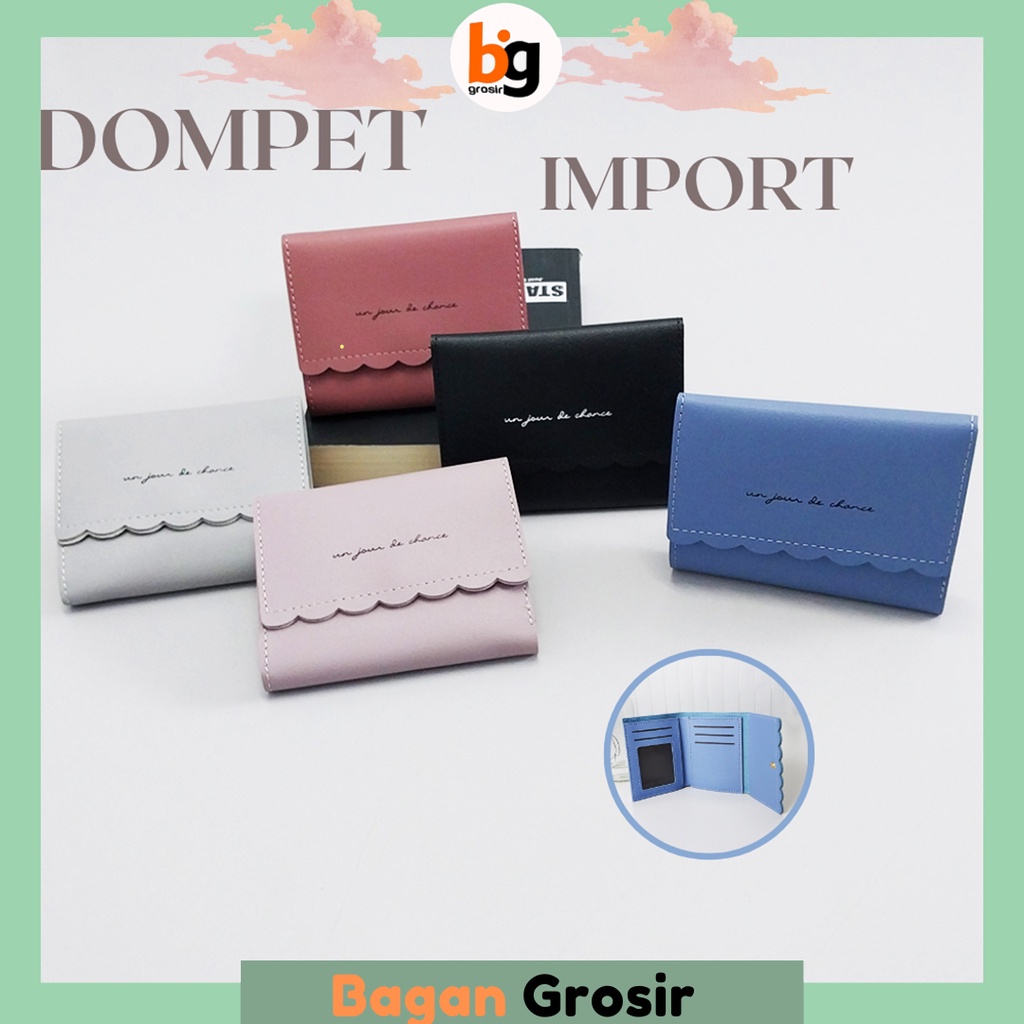 Jual BG / COD / Dompet Lipat Wanita Dompet Mini Kecil / Dompet Korea ...