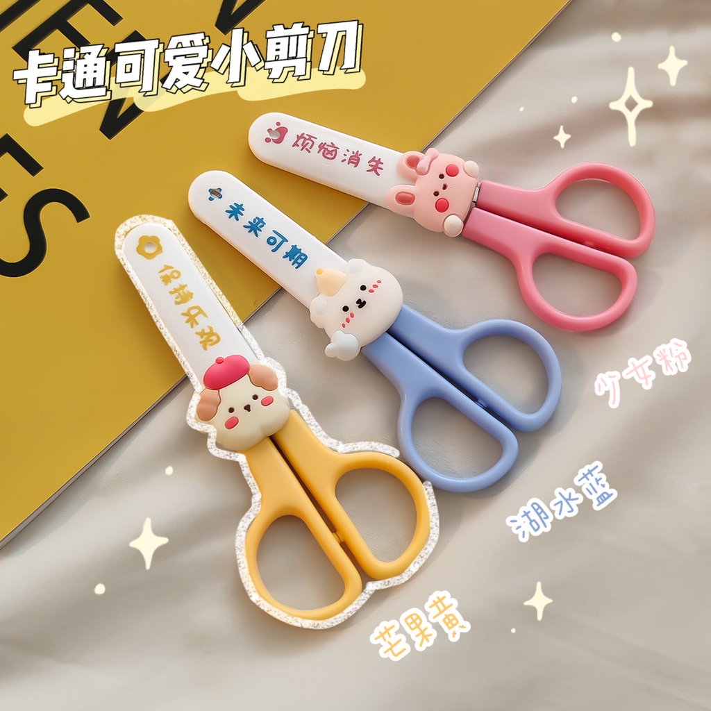 Jual GUNTING KERTAS KARAKTER LUCU DENGAN PENUTUP SAFETY SCISSORS ...