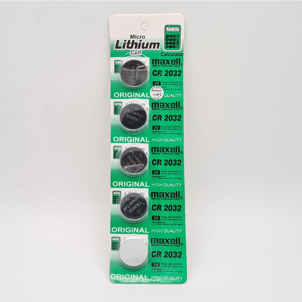 Jual CR 2032 LITHIUM 3V Baterai CR2032 / Battery CR-2032 / Baterai ...
