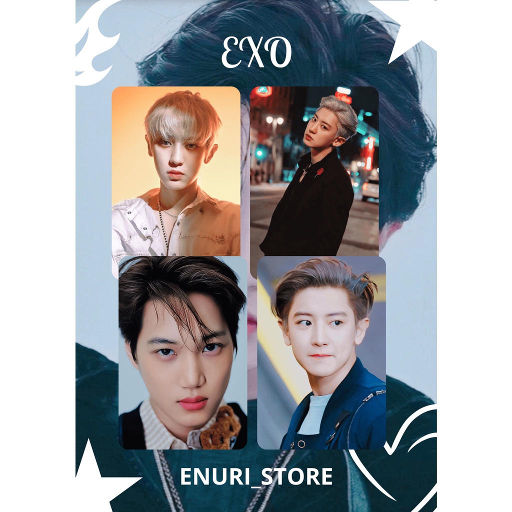 Jual Enuri Photocard – EXO Photocard (Cetak 2 sisi rounded) Laminasi 2 ...