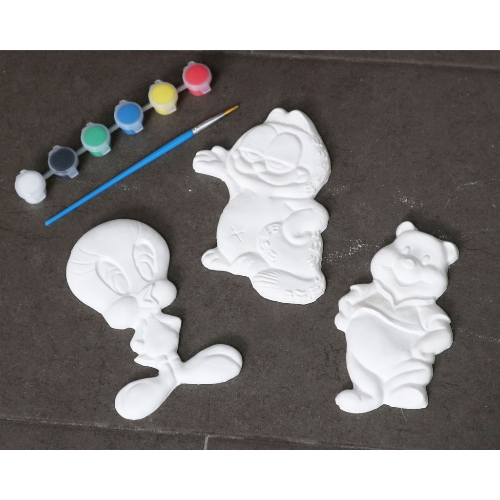 Jual Mainan Edukasi Anak Painting Kit Mewarnai Patung Lukis Gypsum ...