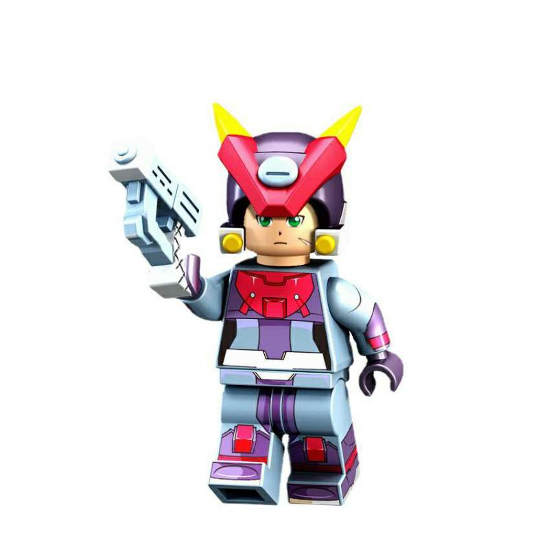 Jual Mainan Balok Minifigure Rockman ZX | Mega Man ZX Advent Figure ...
