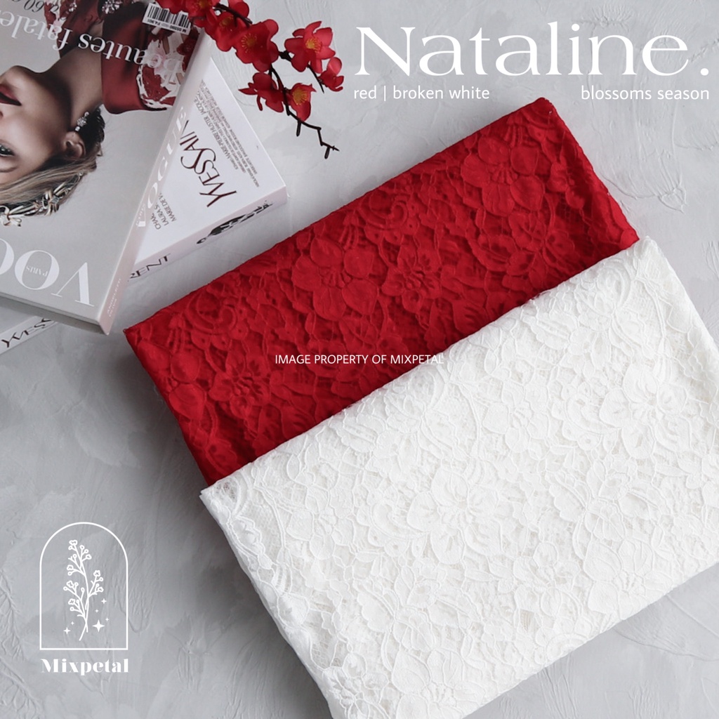 Jual PREMIUM BLOSSOM SEASON LACE NATALINE - 3 METER | Shopee Indonesia