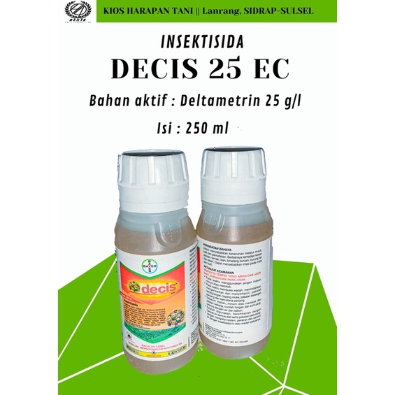 Jual (Insektisida/Racun) DECIS 25 EC 100 ml | Shopee Indonesia