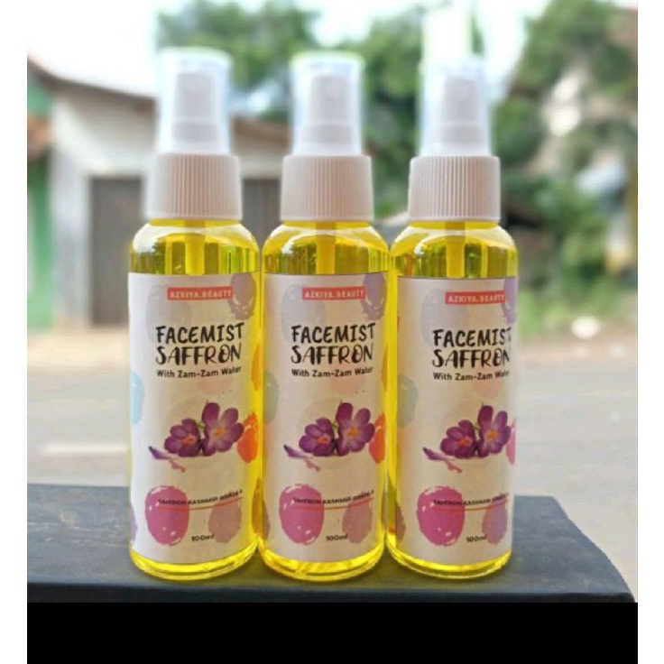 Jual FACE MIST Saffron Wait Zam Zam And Rose 100 ml | Shopee Indonesia