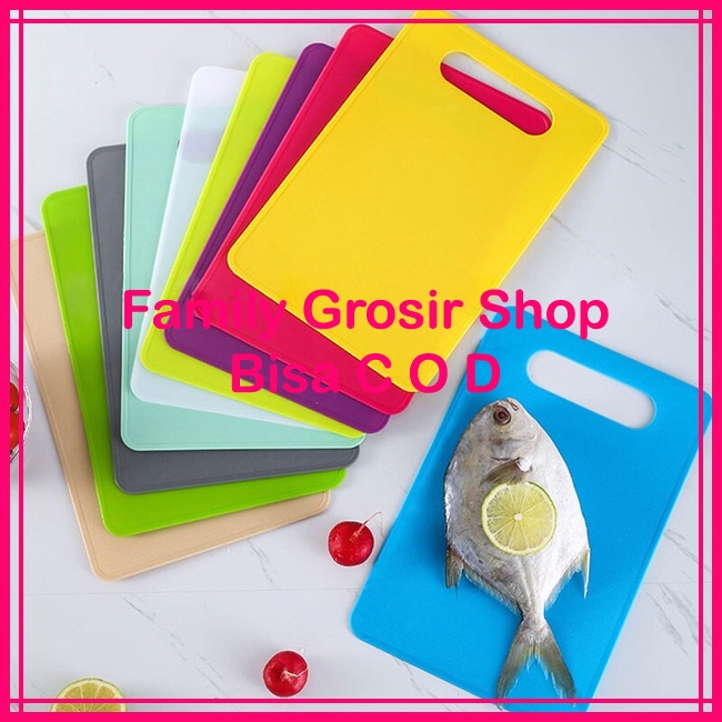 Jual Talenan Plastik 29 X 19 cm Tebal 1.5 mm Talenan Dapur Cutting ...