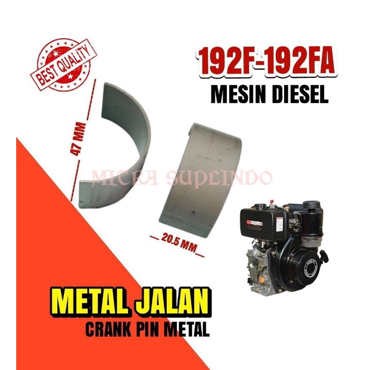 Jual 192F-192FA CPM-Metal jalan (Std) untuk mesin diesel/Genset solar | Shopee Indonesia