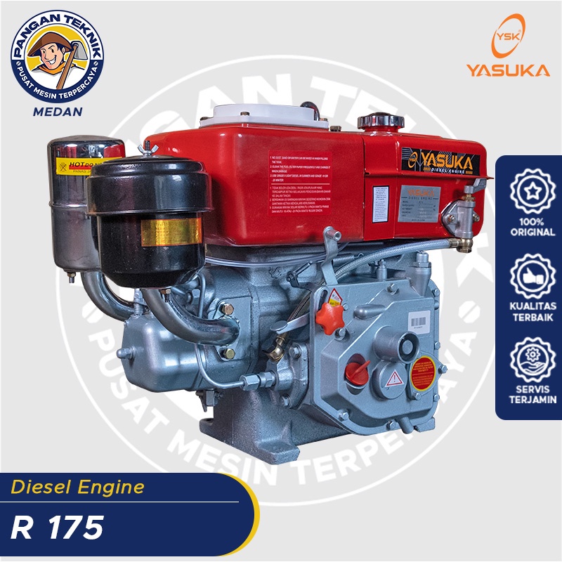 Jual MESIN DIESEL YASUKA | R175 | MESIN DIESEL 7 PK | Shopee Indonesia