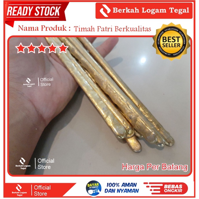 Jual Timah Patri Batangan Kualitas Super No 1 Warna Emas | Shopee Indonesia