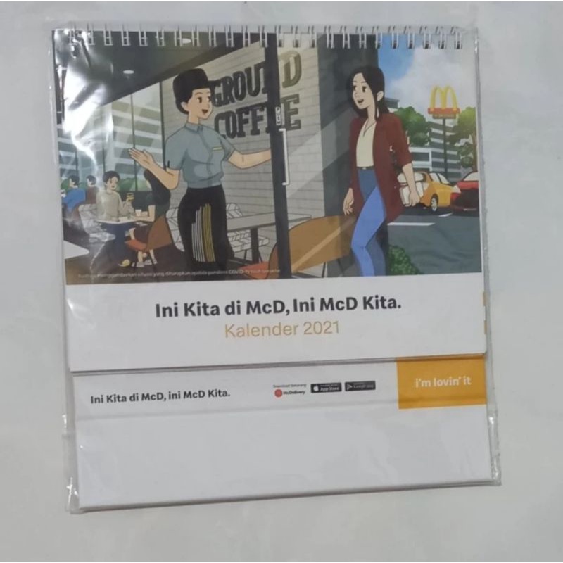 Jual Kalender Meja / Kalender Duduk McD | Shopee Indonesia