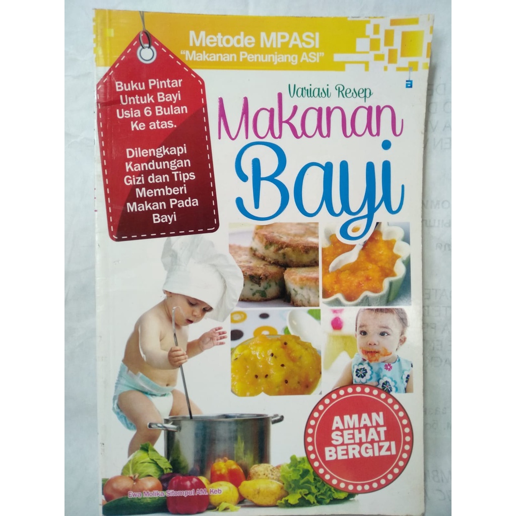 Jual Variasi Resep Makanan Bayi (Metode MPASI -Makanan Penunjang ASI ...